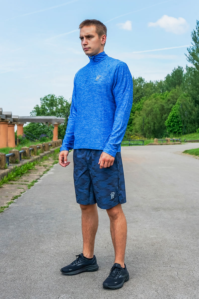 Zephyr Flex Mens Quarter Zip | Blue – Zephyr World